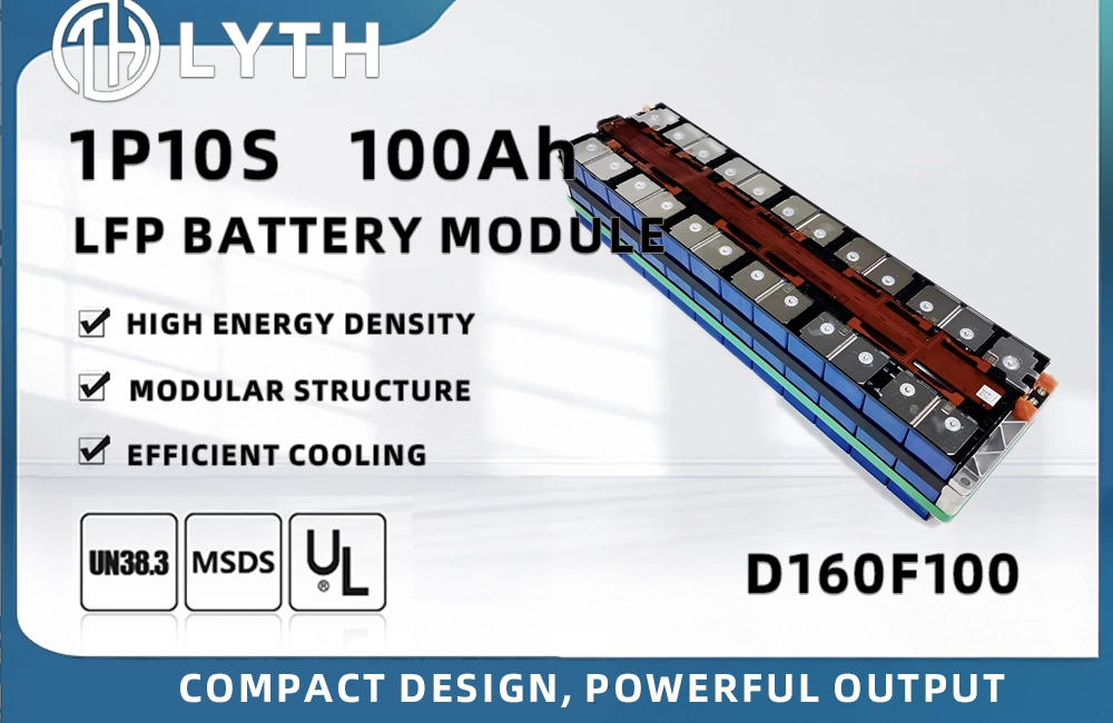D160F100-1P10S LFP Battery Module – 100Ah(1P10S) | LYTH