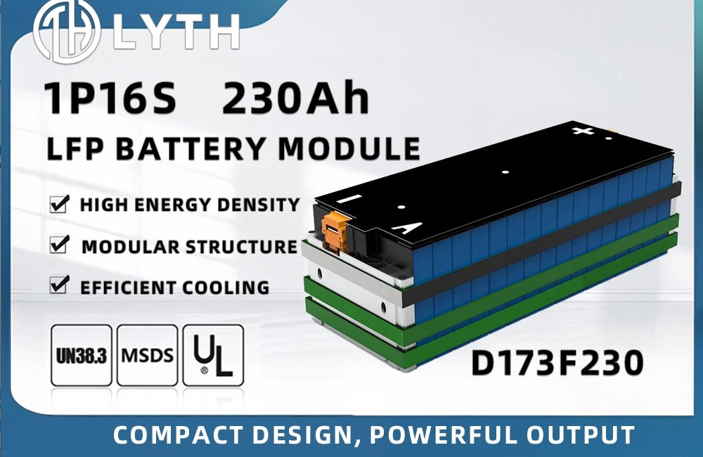 D173F230-1P16S LFP Battery Module 230Ah(1P16S) | LYTH