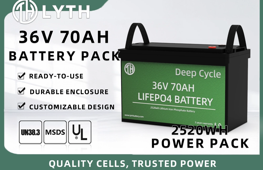 LYTH 36V 70Ah Battery Pack | LYTH