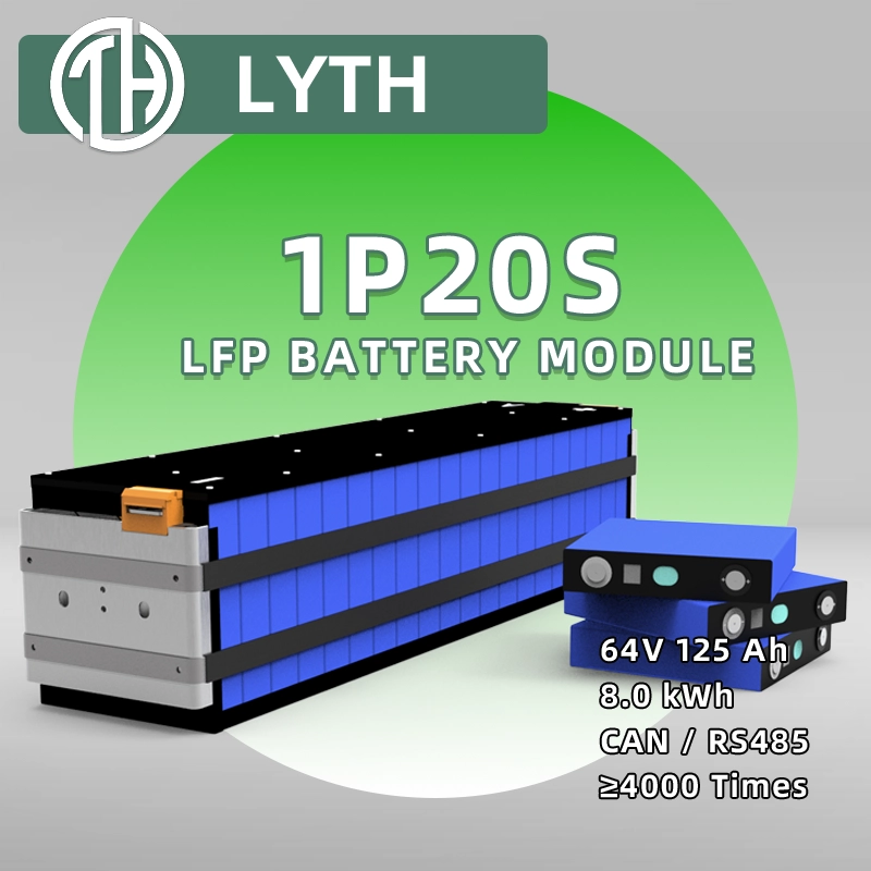 LYTH Launches 1P20S 125Ah LFP Battery Module for Scalable Energy Storage and E-Mobility ...